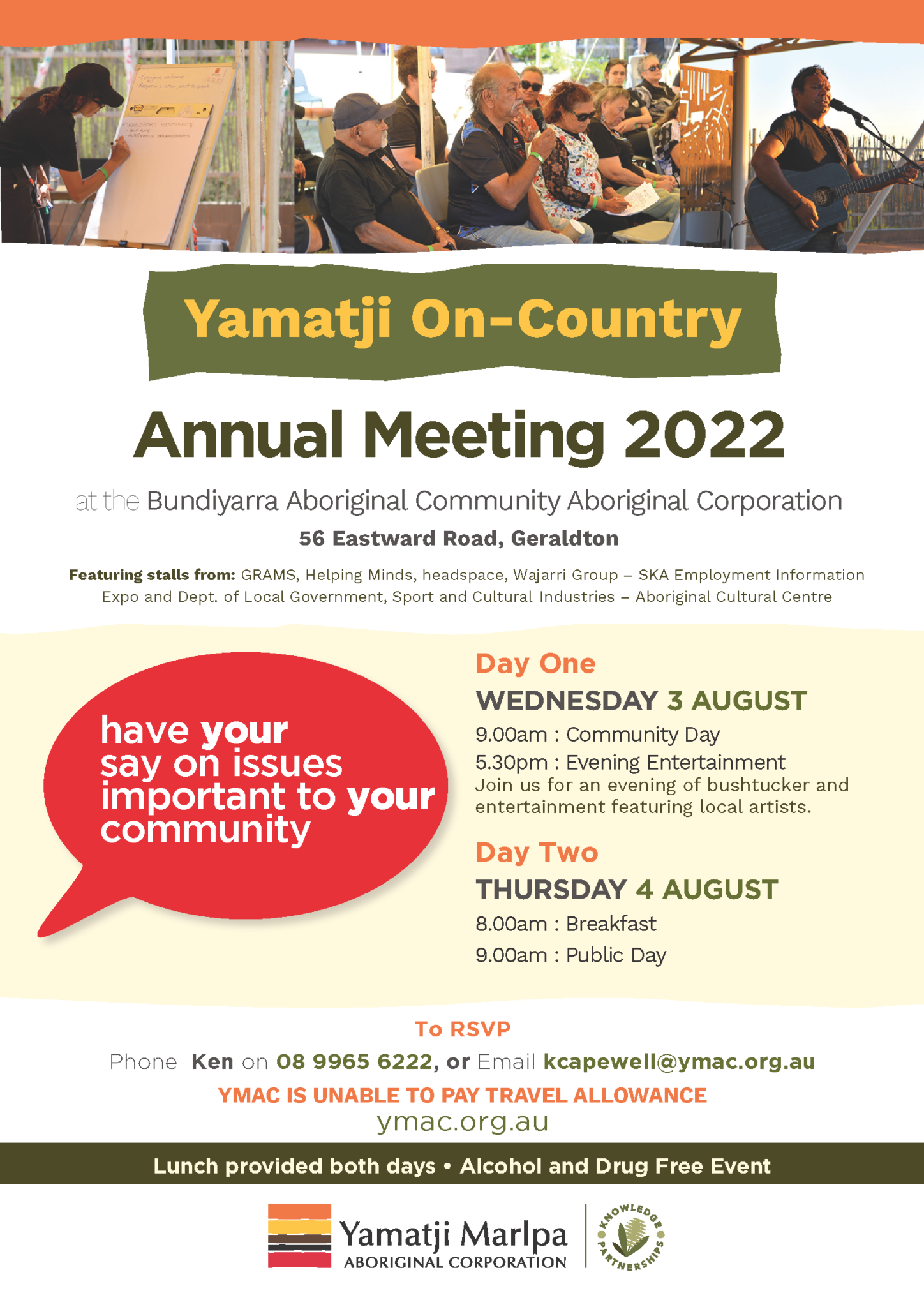 YMAC – 20220720 Yamatji on Country Poster_Updated